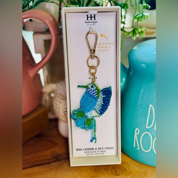 Haute Hippie | Accessories | Nwt Haute Hippie Beaded Hummingbird Bag ...
